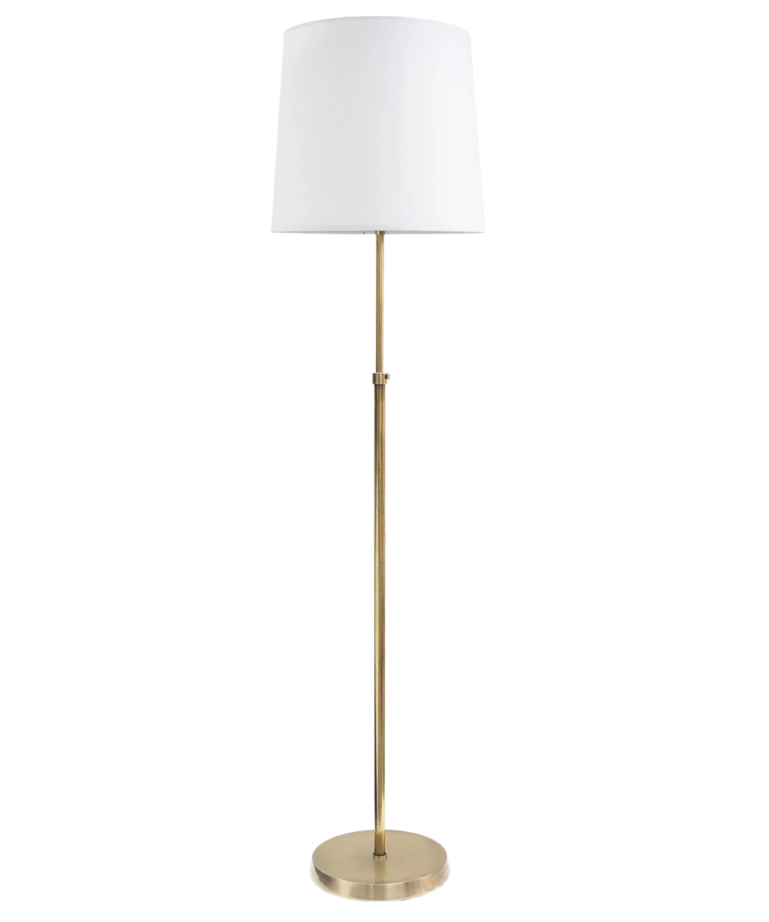 Gilbert Adjustable Floor Lamp, Antique Brass – High Street Market