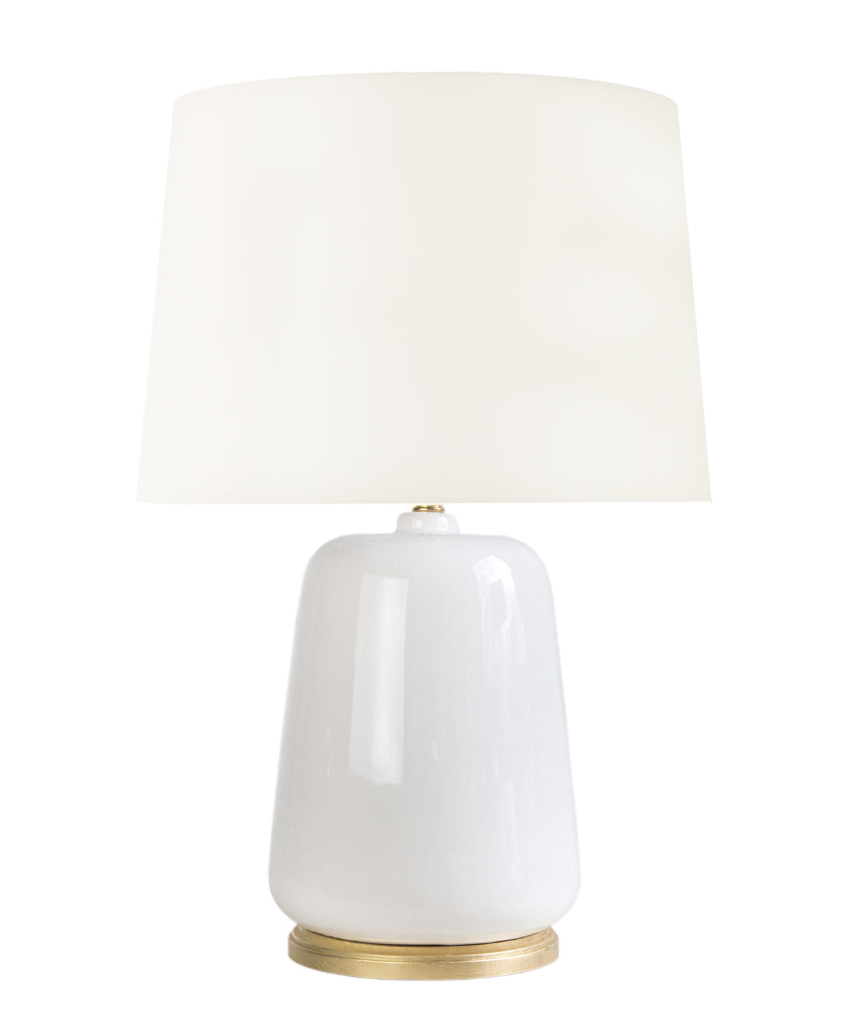 Logan Table Lamp, White – High Street Market