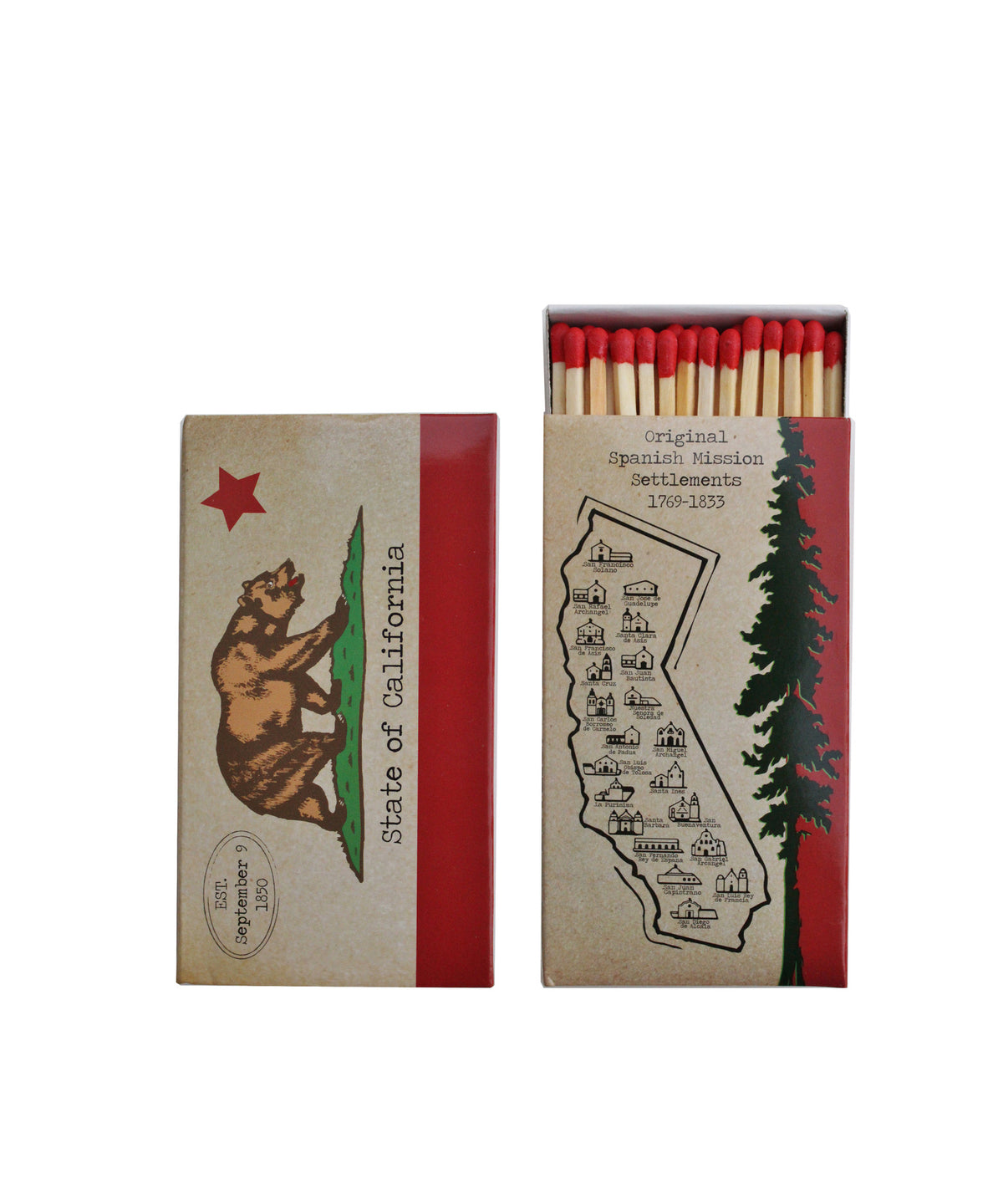 California Matchbook – High Street Market