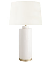 Truman Table Lamp, White – High Street Market